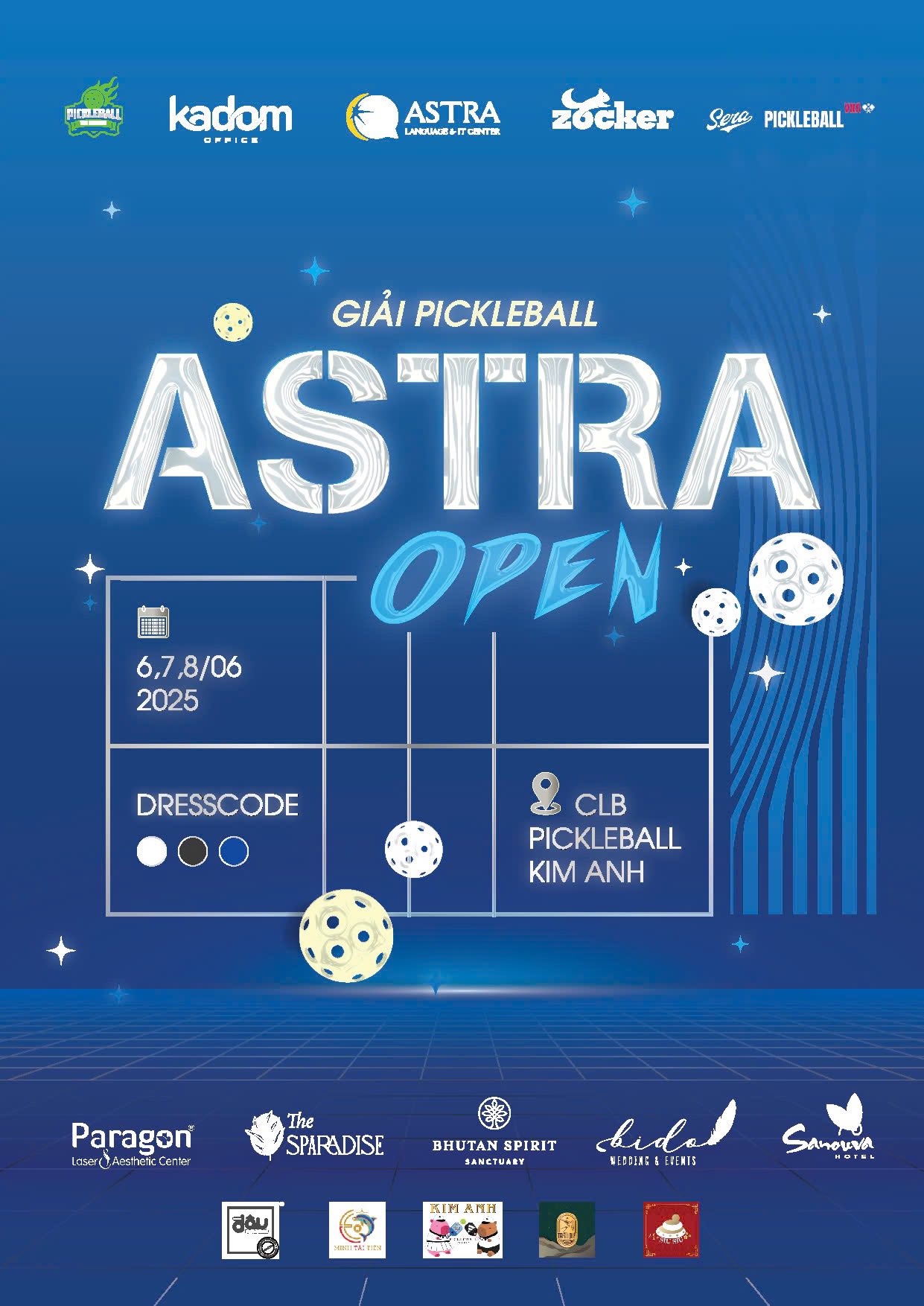 LIVE - GIẢI PICKLEBALL ASTRA OPEN - ĐỒNG NAI 2025 | Baseline