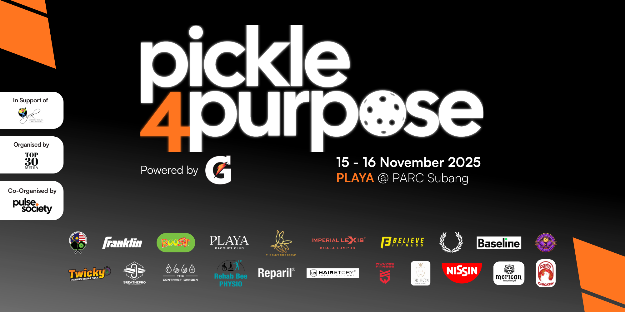 Darren Leong & Ruzaidie VS Goh Tong Tai & Ang Min Tzer - Pickle4Purpose ...